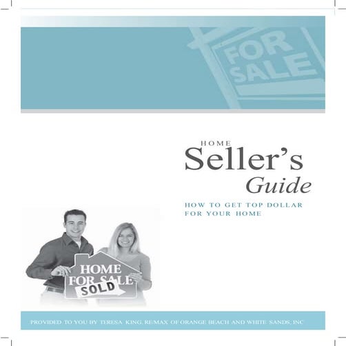 Home Seller's Guide | DOCX | Real Estate Industry | Industries