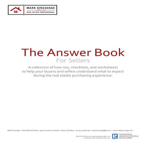 Home Sellers Guide -- A resource for selling your home | PDF