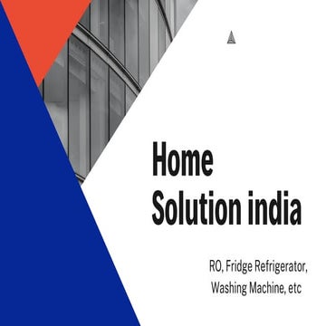 Home solution india | PDF