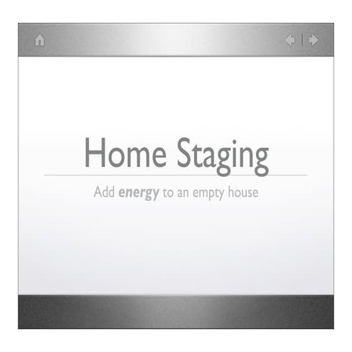 Home Staging Keynote Presentation | PDF