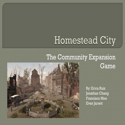 Homestead City | PPT