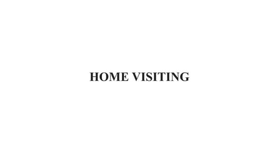Home visiting | DOCX