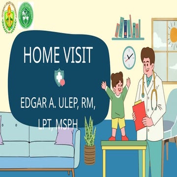 HOME VISIT & BAG TECHNIQUE OF FAMILY CONTACT IN NURSING & MIDWIFERY | PPTX