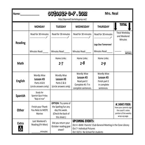 Homework Oct 3rd | PPT
