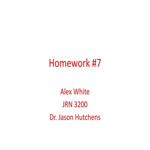 Homework | PPT
