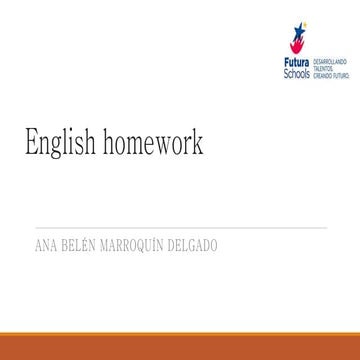 English Homework | PPT