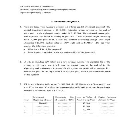 Homework chapter-5 | DOCX