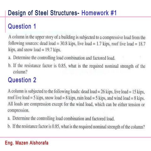 Homework 1(1) | PPT