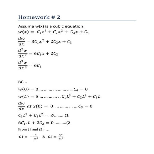 Homework two | PDF