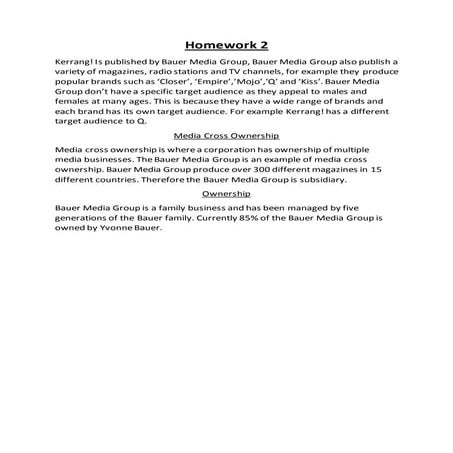 Homework 2 | PDF