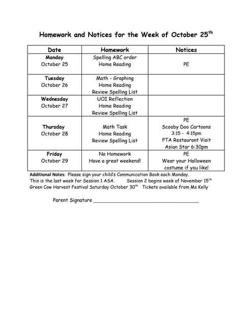 Homework and notices 100910 | PDF