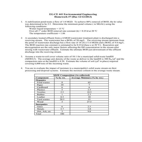 Hw4 with updated answer key | PDF