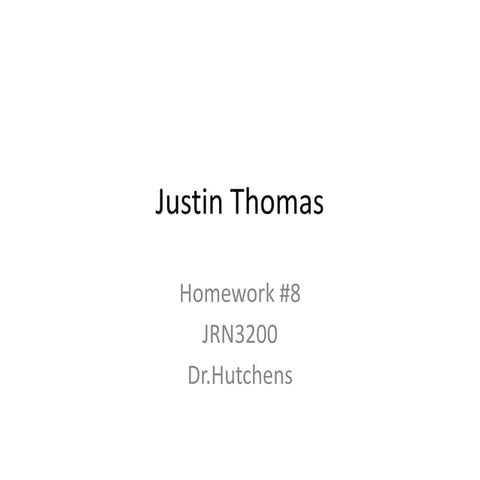 Homework #6 | PPTX