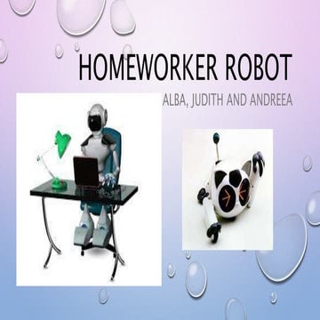 Homeworker robot | PPTX