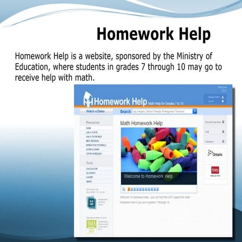 Homework help presentation for parents | PPT | Homework and Study ...
