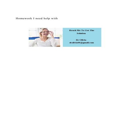 Homework I need help with .docx