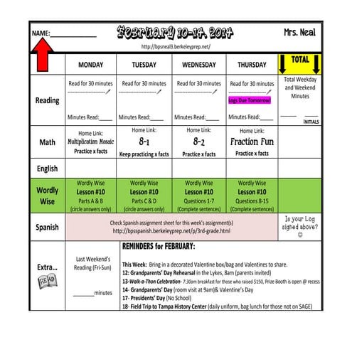 Homework Feb 10 | PPT