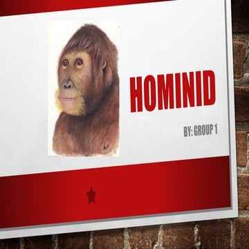Hominid | PPTX