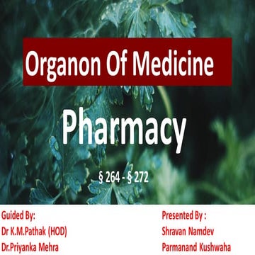 Homoeopathic Pharmacy presentation By Shravan Namdev.pdf