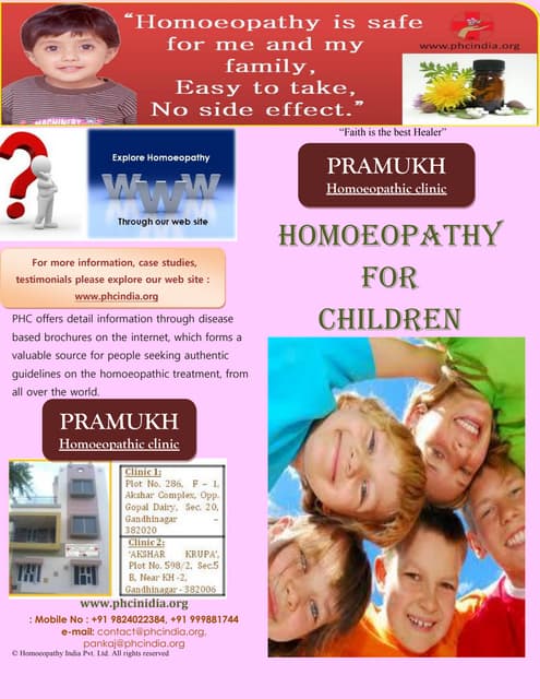Homeopathy for Children | PDF | Skin and Dermatology | Diseases and ...