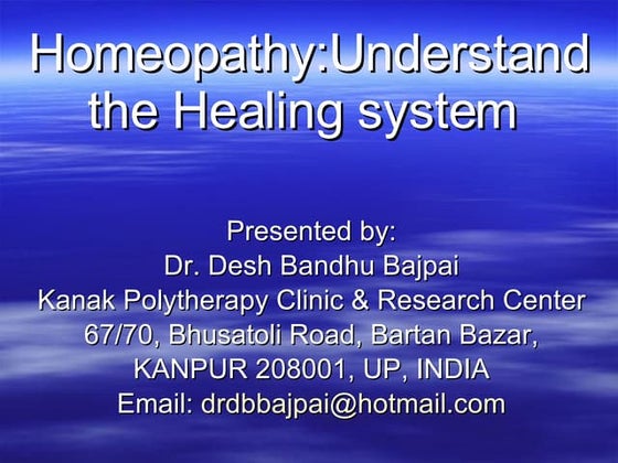 Understanding Homoeopathy - Modalities | PDF