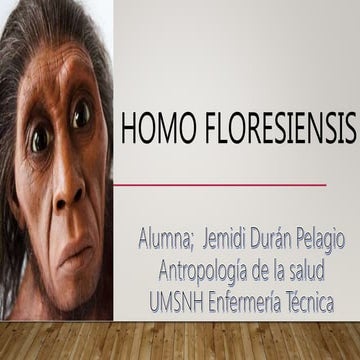 Homo Floresiensis presentation | PPTX