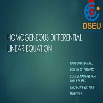 HOMOGENEOUS DIFFERENTIAL LINEAR EQUATION.pptx
