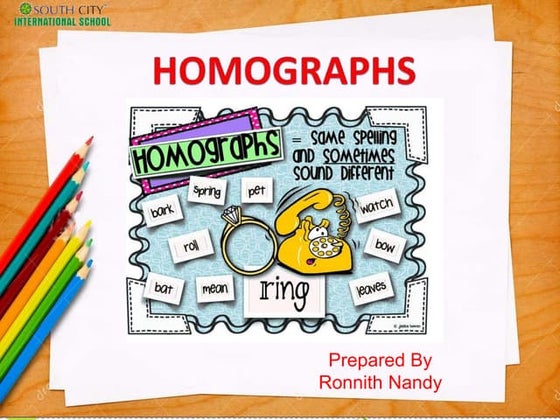 Homographs | PPTX