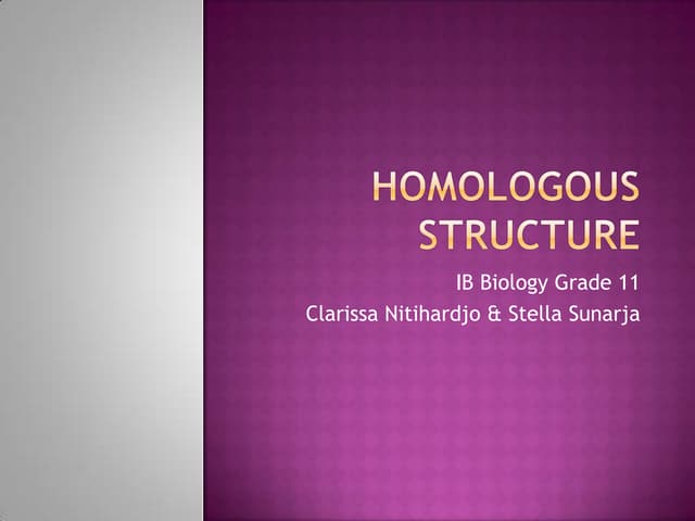 Homologous organs and analogous organs.. | PPTX