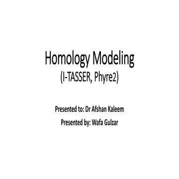 Homology Modelling.pptx