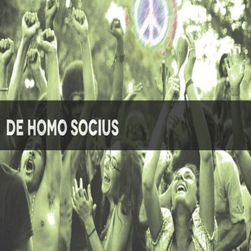 Het tijdperk van de Homo Socius | PPT