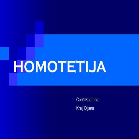 Homotetija | PPT
