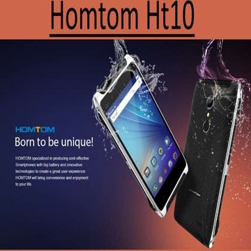 Homtom ht10 | PPTX