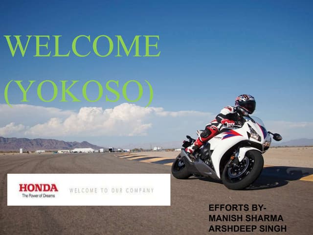 Honda Management and Organization | PDF