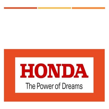 Honda | PPTX