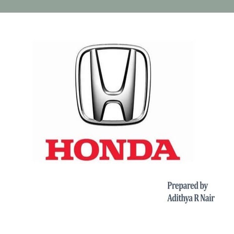 Honda | PPTX