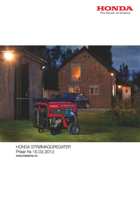 Honda aggregater 2010 | PDF