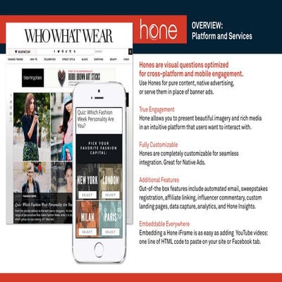 Hone - Platform Overview | PDF