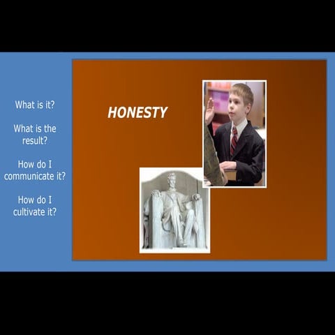 Story Book: Honesty | PPTX