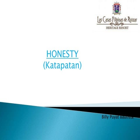 Honesty | PPTX