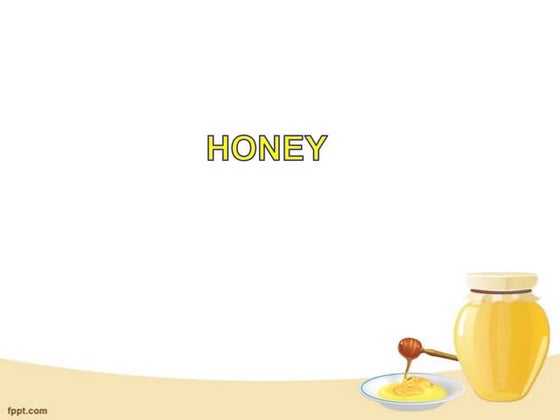 Honey Production & Processing | PPT