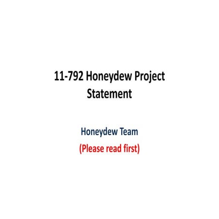 Honeydew0209 | PPT