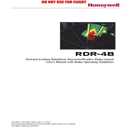 Honeywell Weather Radar.pdf so useful among | PDF
