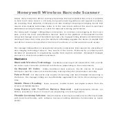 Honeywell wireless barcode scanner
