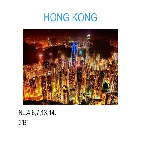 Hong kong | PPT