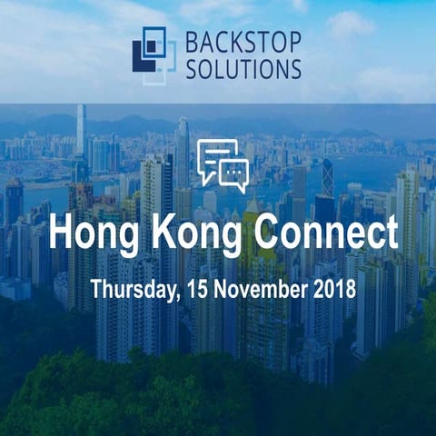 Backstop Hong Kong Connect 2018 | PPT
