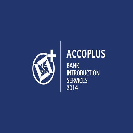 Bank Introduction Services 2014 - Hong Kong | PDF