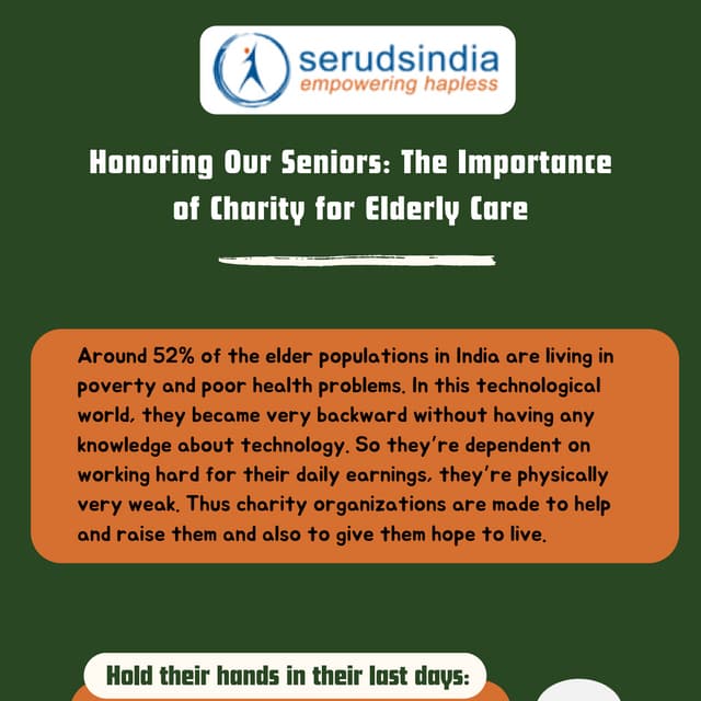 Honoring Our Seniors the Importance of Charity for Elderly Care | PDF