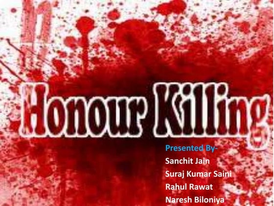 Honour killing | PPTX