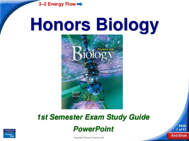 Honors Biology 1st Semester Exam Study Guide Honors Biology 1st Semester Exam Study Guide